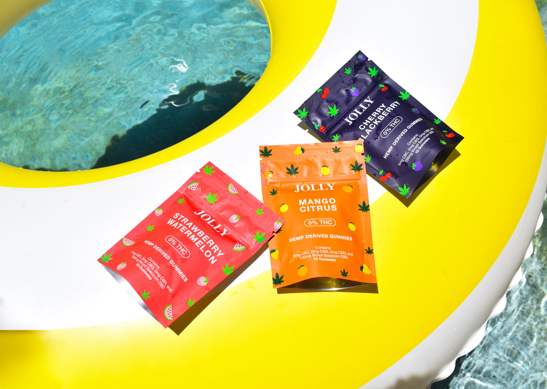 JOLLY - THC + CBD GUMMIES - SLEEP GUMMIES - CBD VAPES