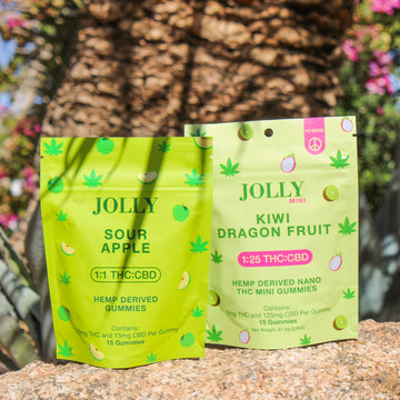 JOLLY - THC + CBD GUMMIES - SLEEP GUMMIES - CBD VAPES